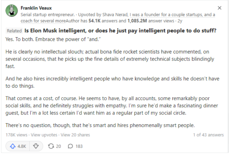 Elon Musk IQ Score Revealed: Is He Intelligent?